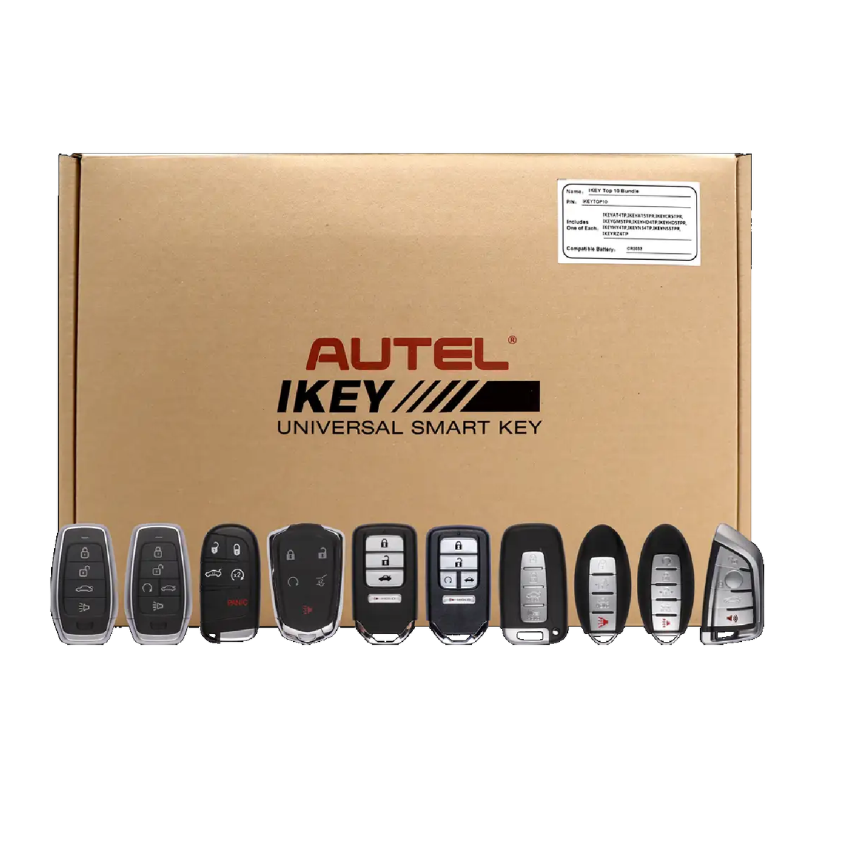 Autel IKEYTOP10 IKEY TOP 10 SmartKey Package — 1SourceTool