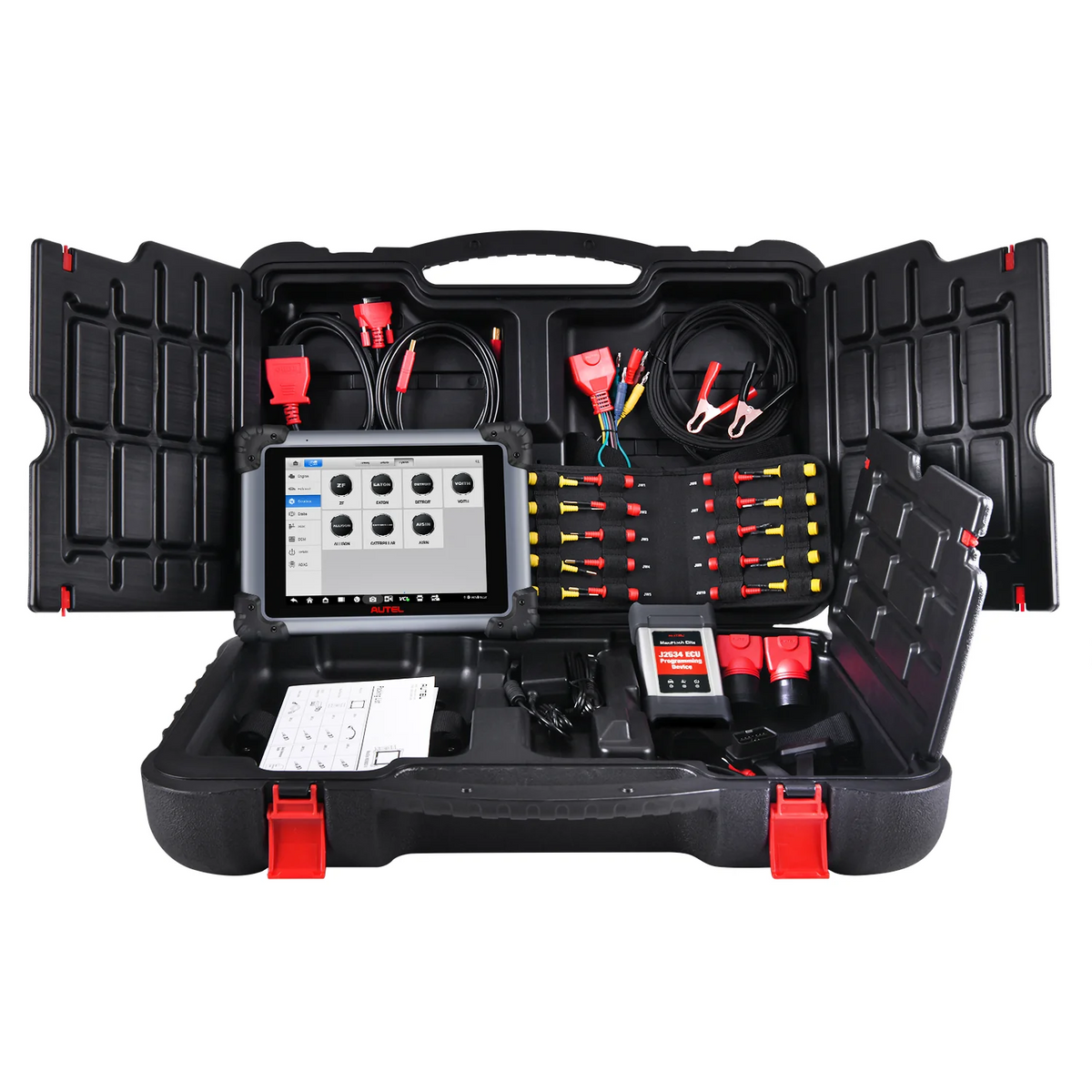 Autel MS908CVII MaxiSYS HD Commercial Diagnostic Scan Tool Kit - USA V ...