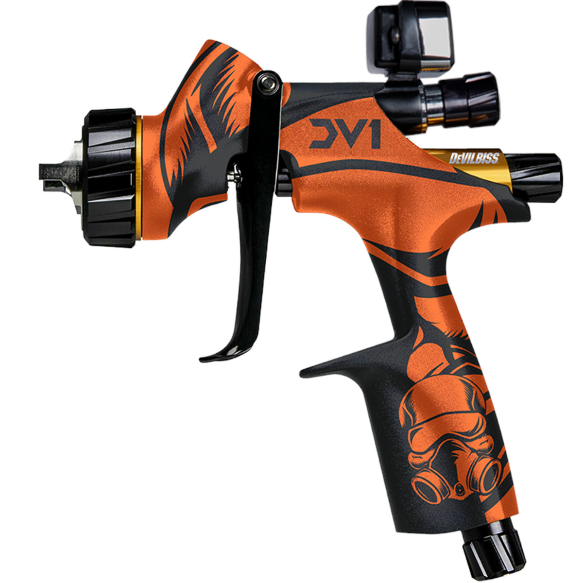 DeVilbiss Paint Gun DeVilbiss GPG Professional High Efficiency Gravity ...