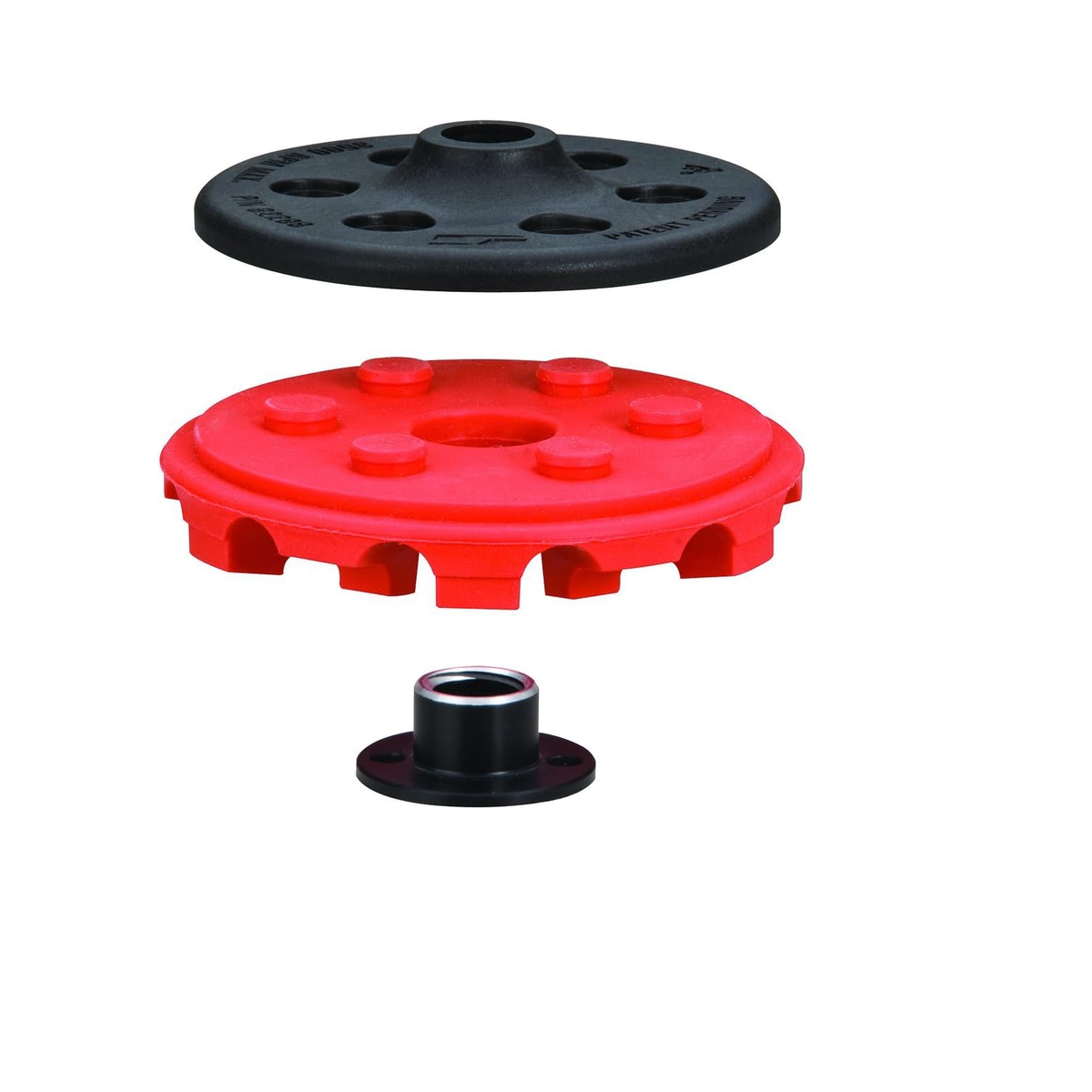 Dynabrade 92295 4" Red Tred Eraser Disc — 1SourceTool