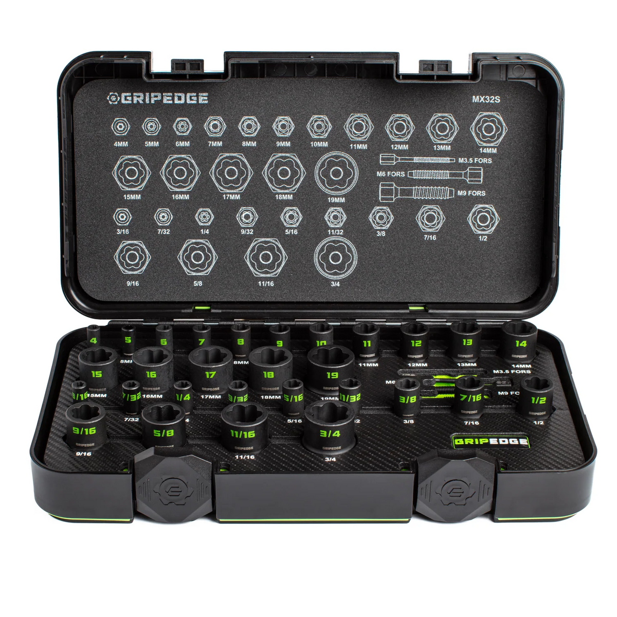 GripEdge MX32S 32-Piece Master Socket Extractor Set — 1SourceTool