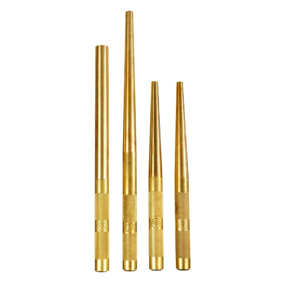 Mayhew 61363 4 Piece Extra Long Brass Punch Set — 1SourceTool