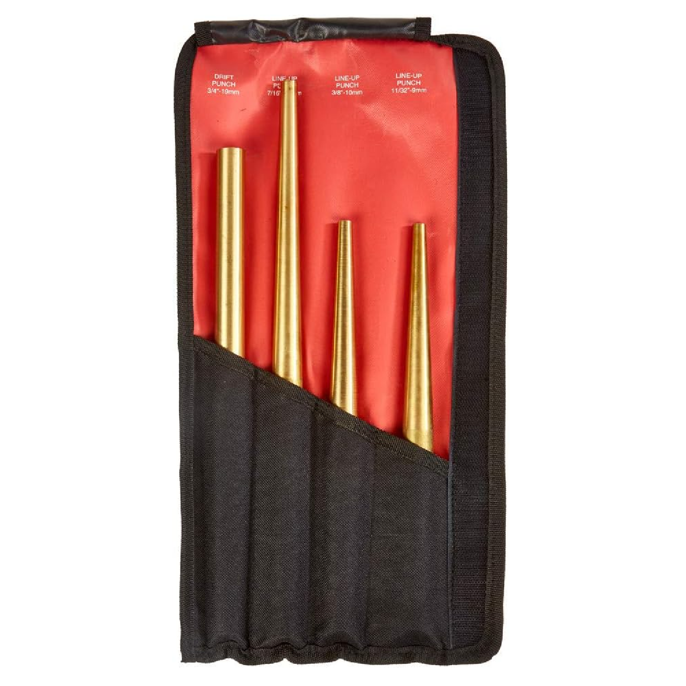 Mayhew 61363 4 Piece Extra Long Brass Punch Set — 1SourceTool