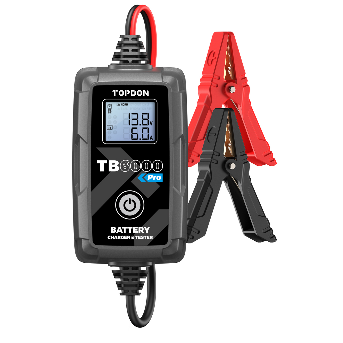 Topdon TB6000 PRO 2-in-1 Battery Charger & Battery Tester — 1SourceTool