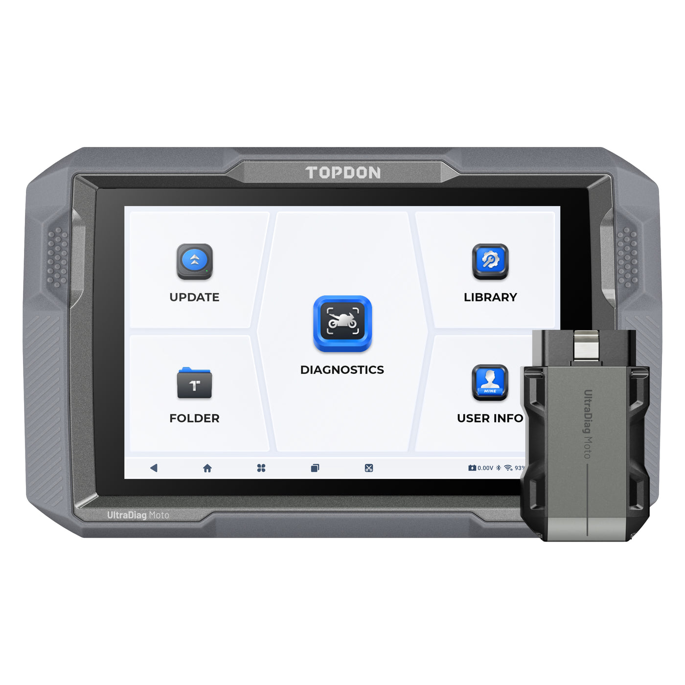 Topdon UDMOTO UltraDiag Moto 8" Motorcycle Scan Tool — 1SourceTool