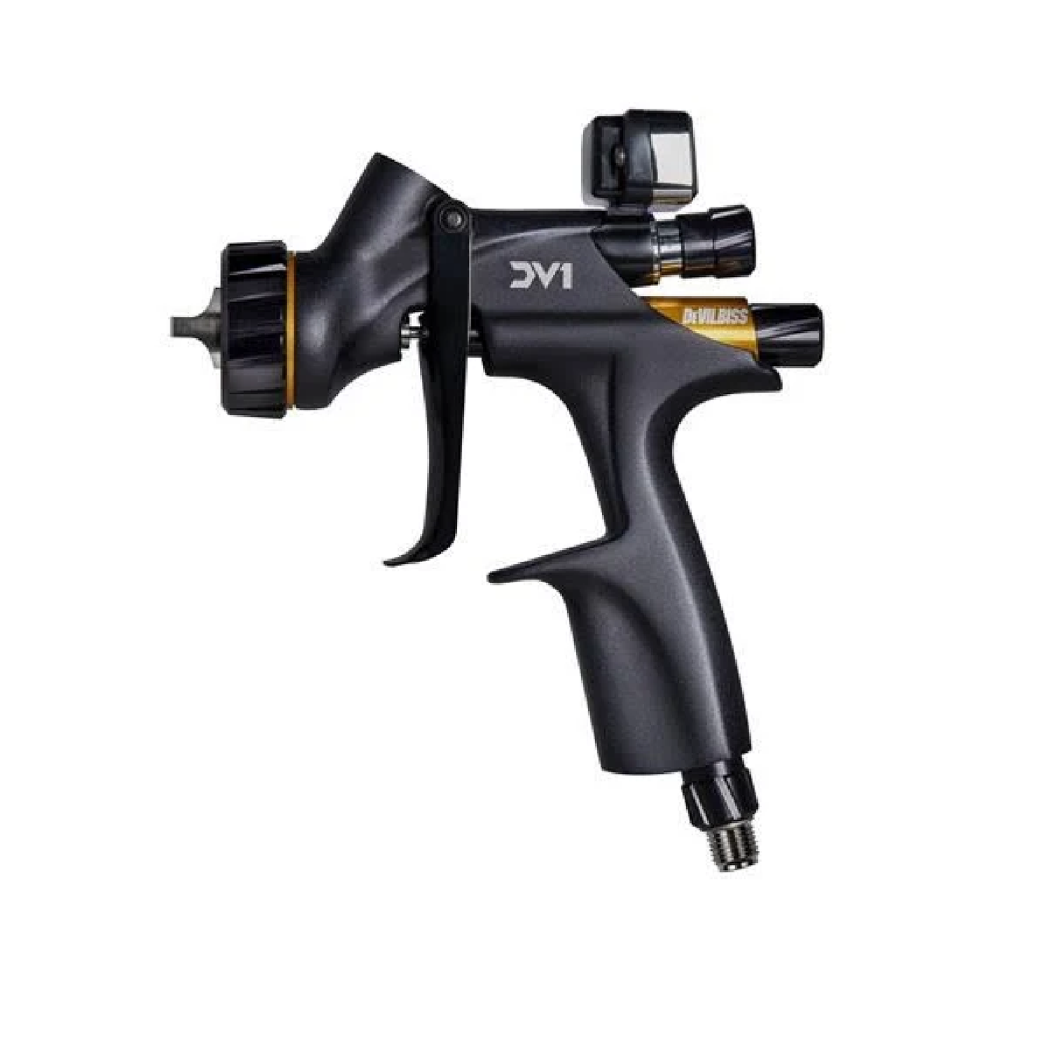 Devilbiss DV1 Clearcoat 704521 Spray Gun Kit with C1 Plus & C2 Plus Ai ...