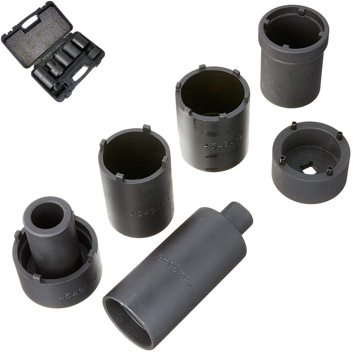 OTC 4543A 6 Piece 4WD Spindle Nut Socket Set — 1SourceTool