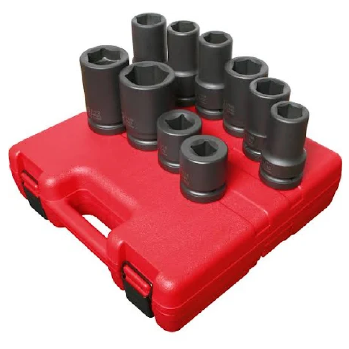 Sunex 5690A 10-Piece 1" Drive SAE/MM Impact Truck Socket Set — 1SourceTool